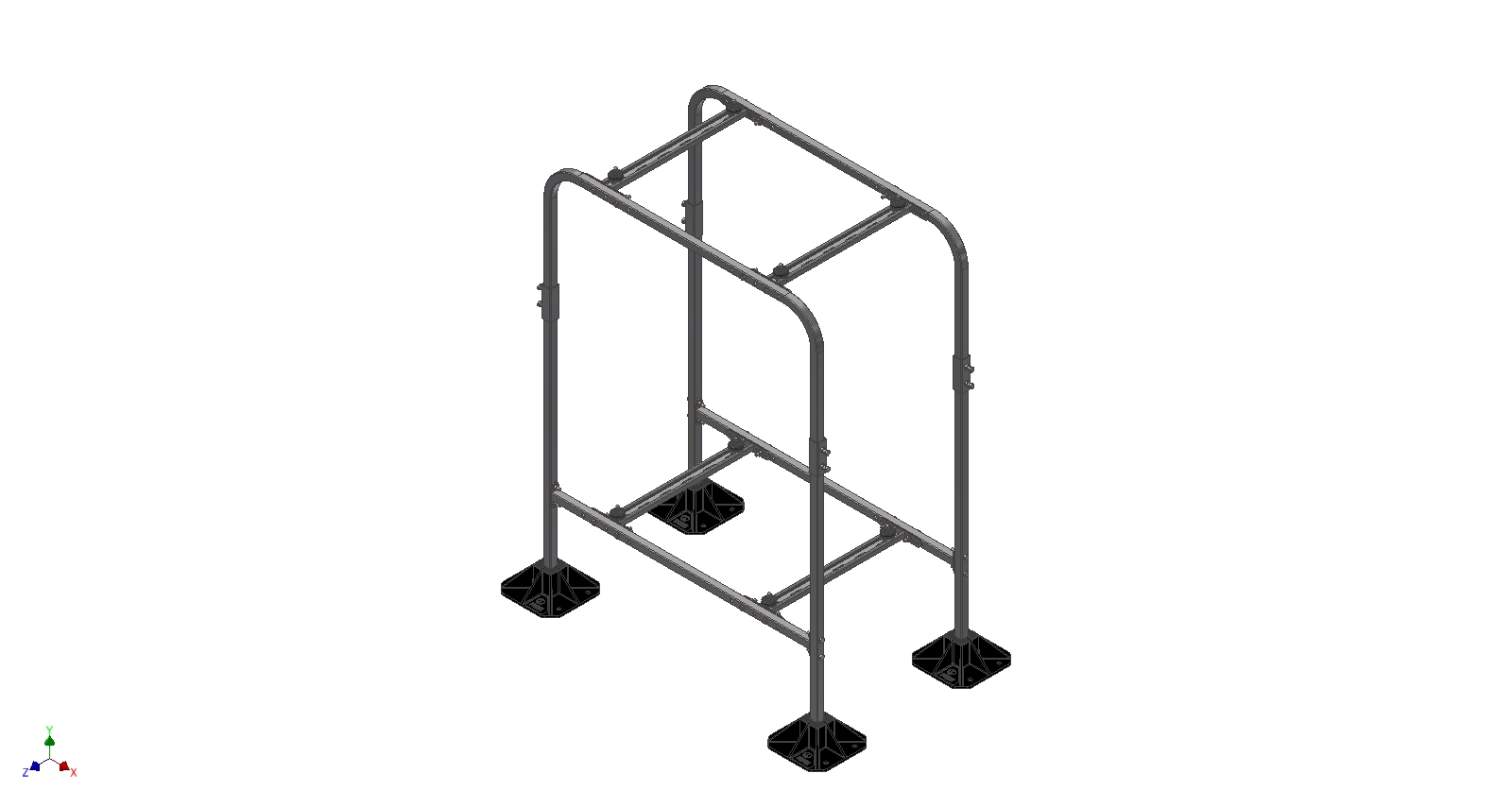 Duct Stand, Tower, Mini Split, 24 in WD, 16 in LG