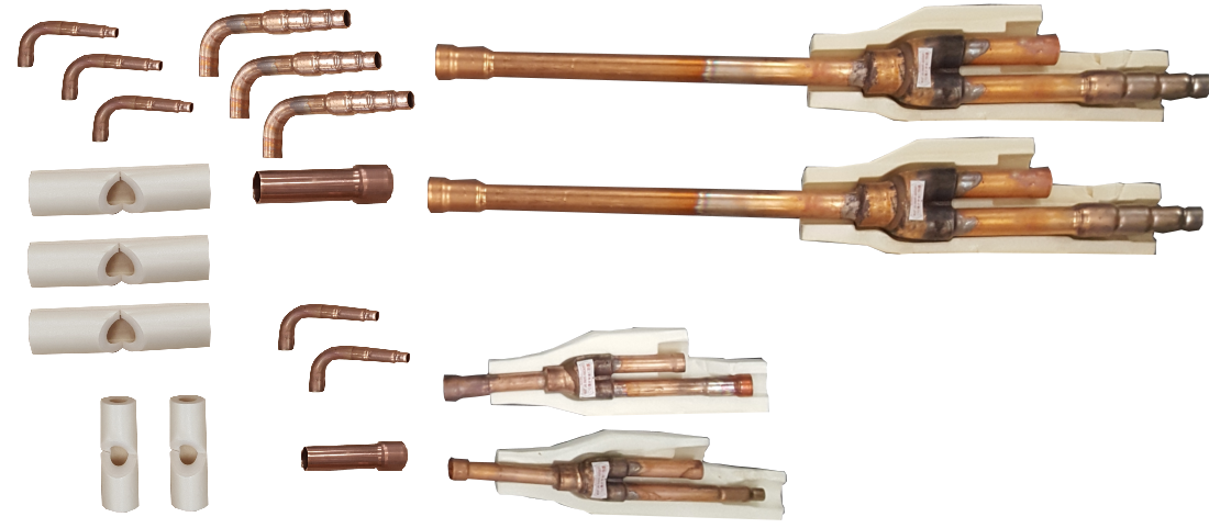 Heat Pump / Triple Module Multi Connection Piping Kit