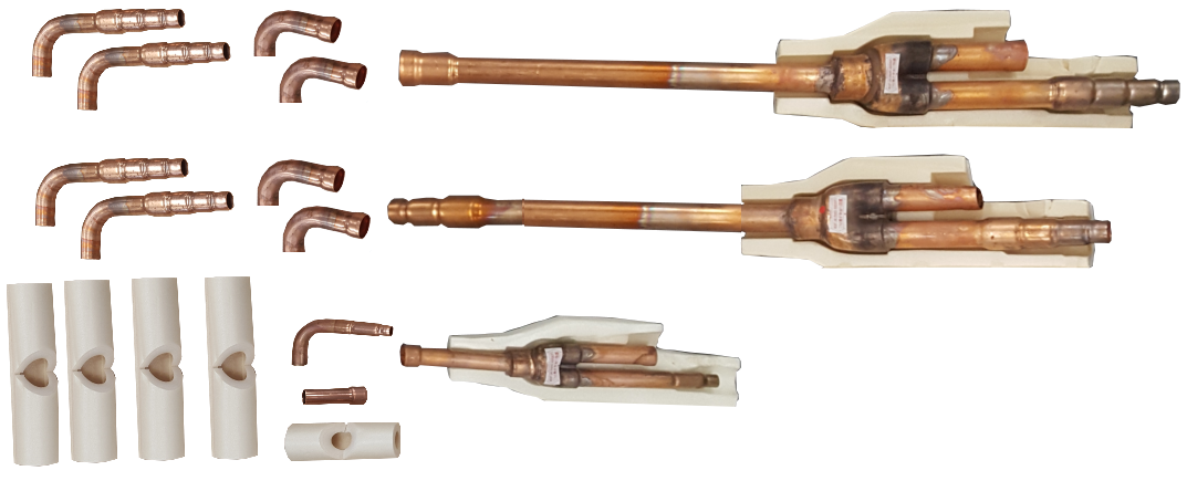 Heat Recovery / Dual Module Multi Connection Piping Kit