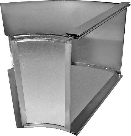 Duct, Cross Break, 8 in WD, 60 ft LG, 16 in HT