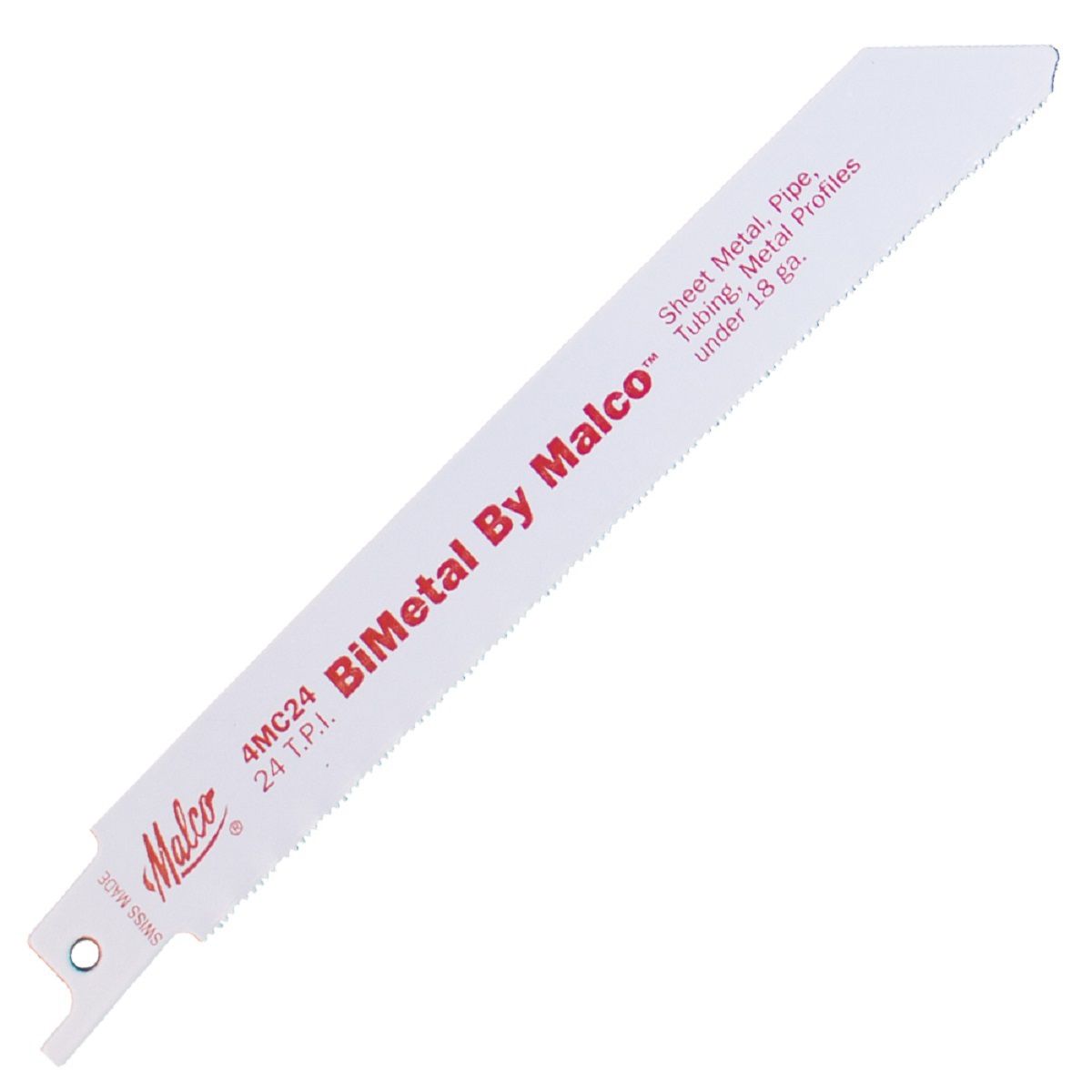 Bimetal Blade, Reciprocating Saw, 6 in LG, 0.75 in WD, 24