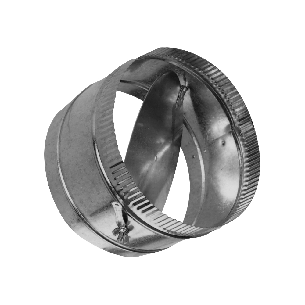 Duct Damper, In-Line, 7 in Dia