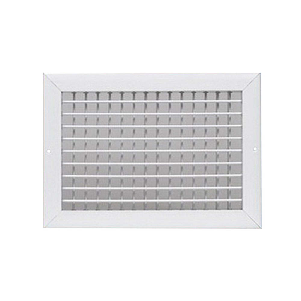 Wall Grill, Single Deflection Supply Side, 10 in LG, White