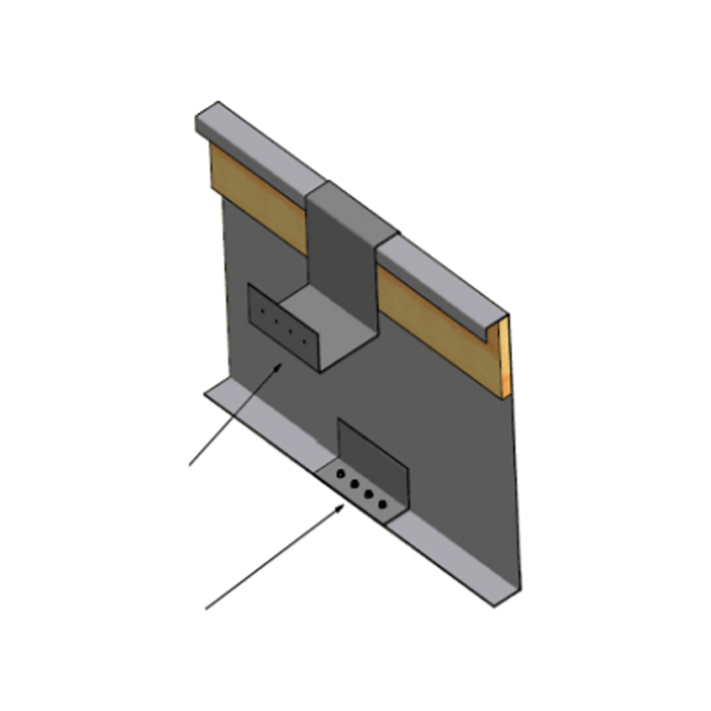 Restraint Clip, Hurricane/Seismic