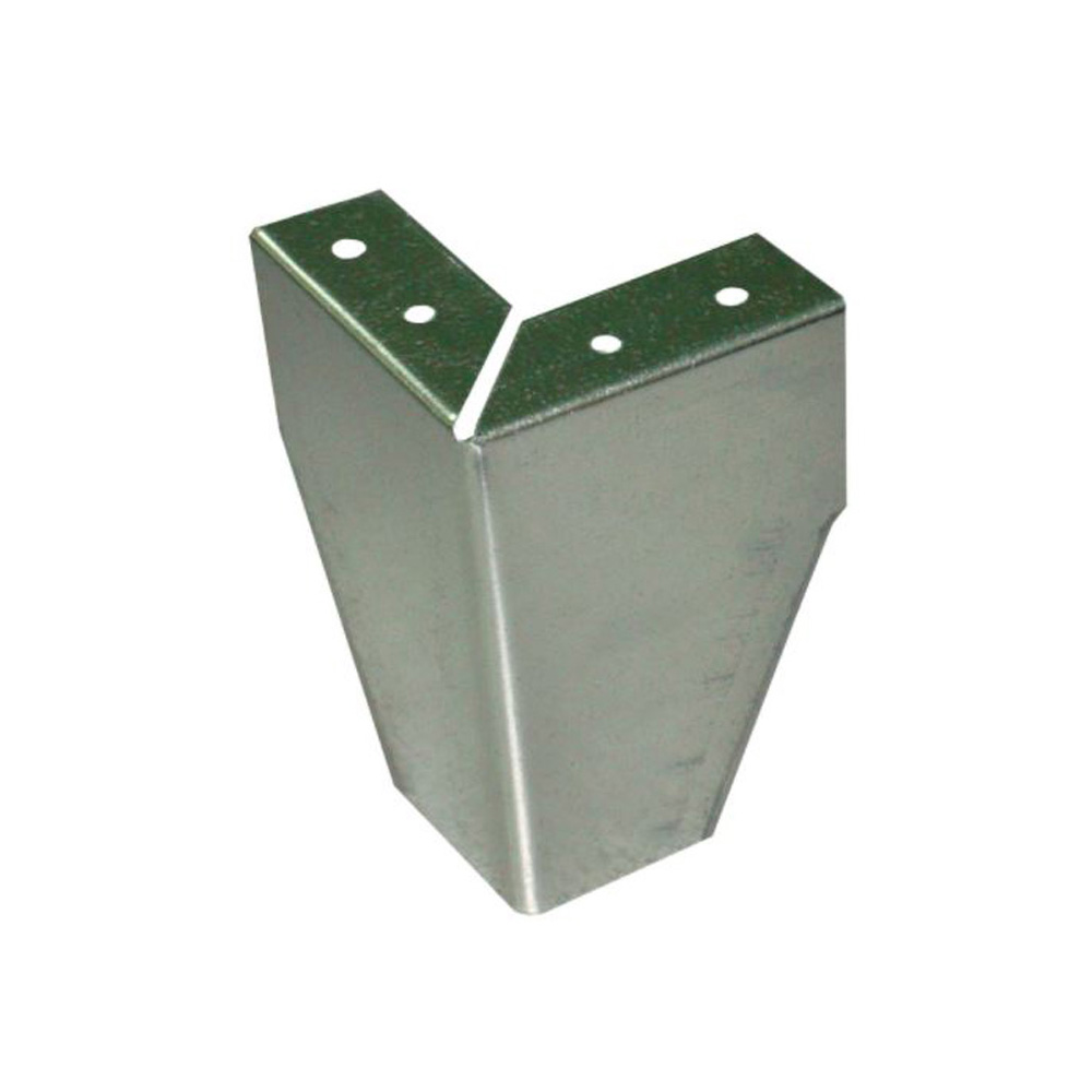 Leg, Return Air Stand, 4 in, Steel, Galv, 4 Pc