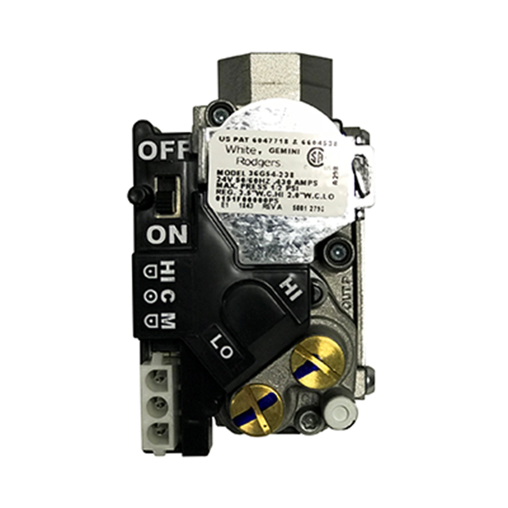 Gas Valve, 2-Stage, Regulator Manifold