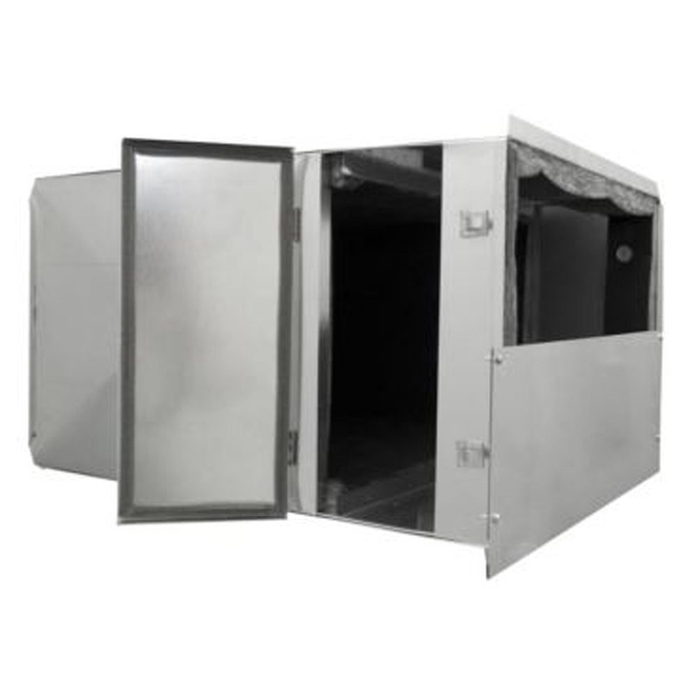 Plenum Box, Dual Filter, Galv Steel, ASTM A653, R6
