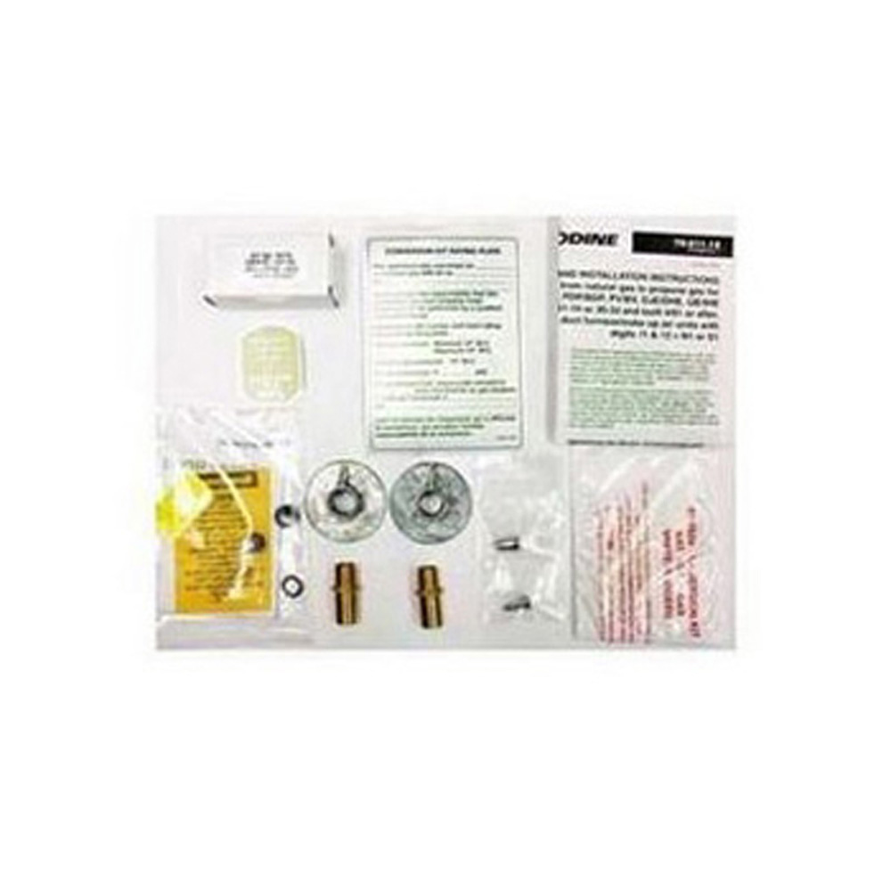 Conversion Kit, Natural Gas to Liquid Propane