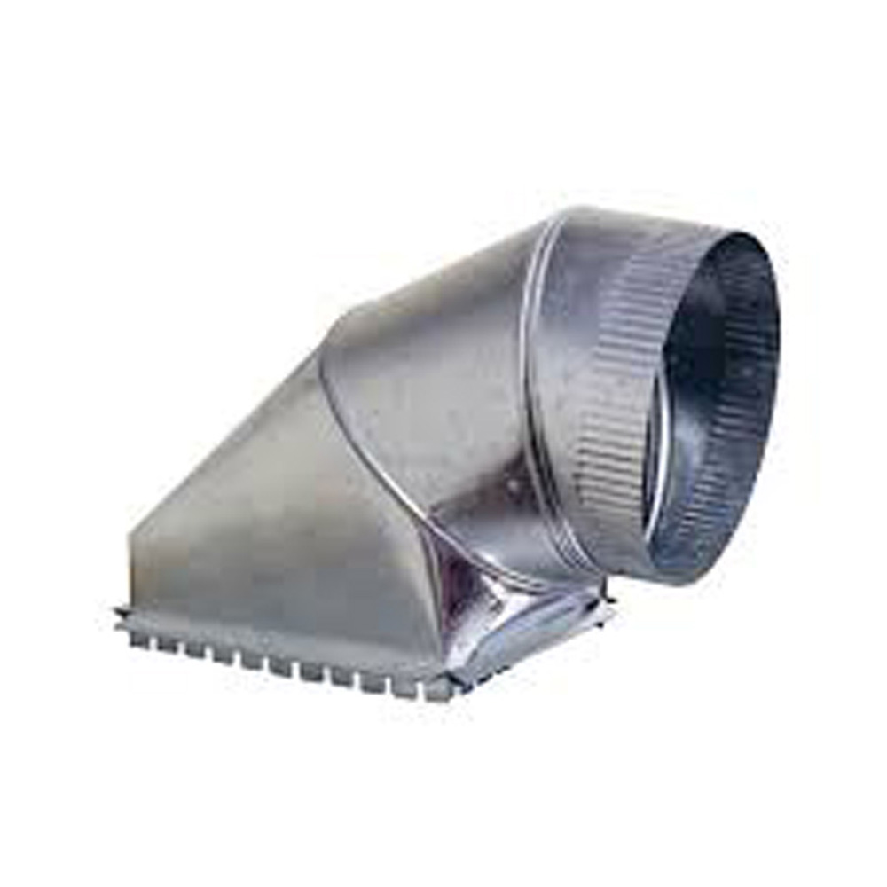 Duct Takeoff, Rectangular to Round, 6 in Dia, 6 in WD