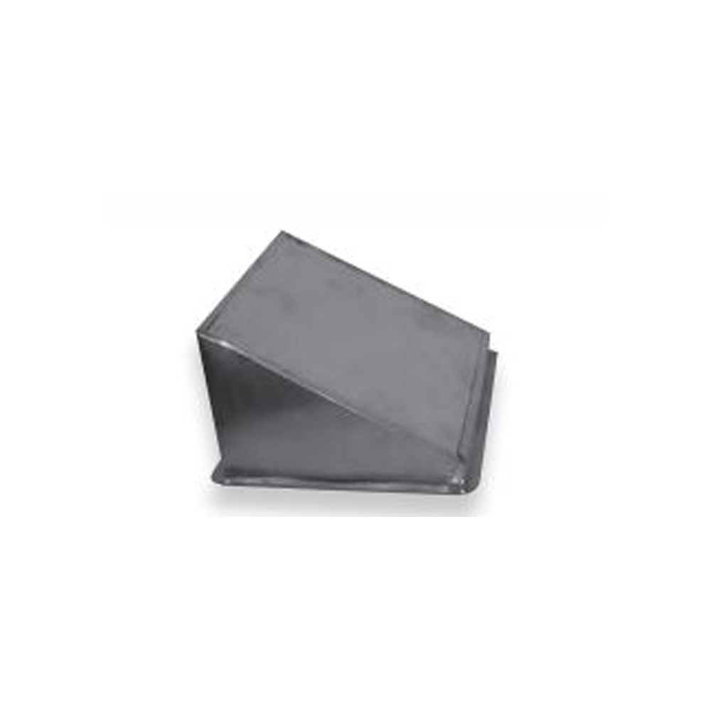 Duct Box, Slant Top Register, 8 in Collar, 10 in WD, Tabs