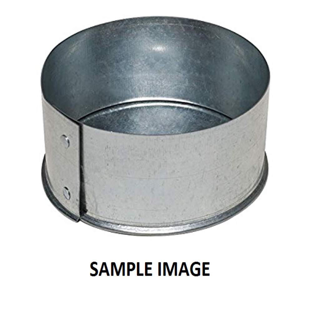 End Cap, Duct, 8 in WD, 12 in LG, 26 gauge THK