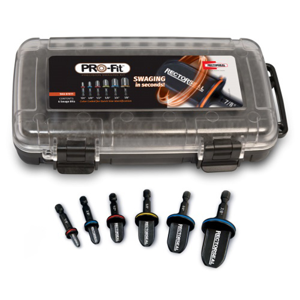Tool Kit, Swaging, 6 Components, Forged Steel