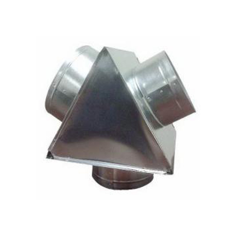 Duct Wye, Insulated, 8 in x 6 in x 6 in