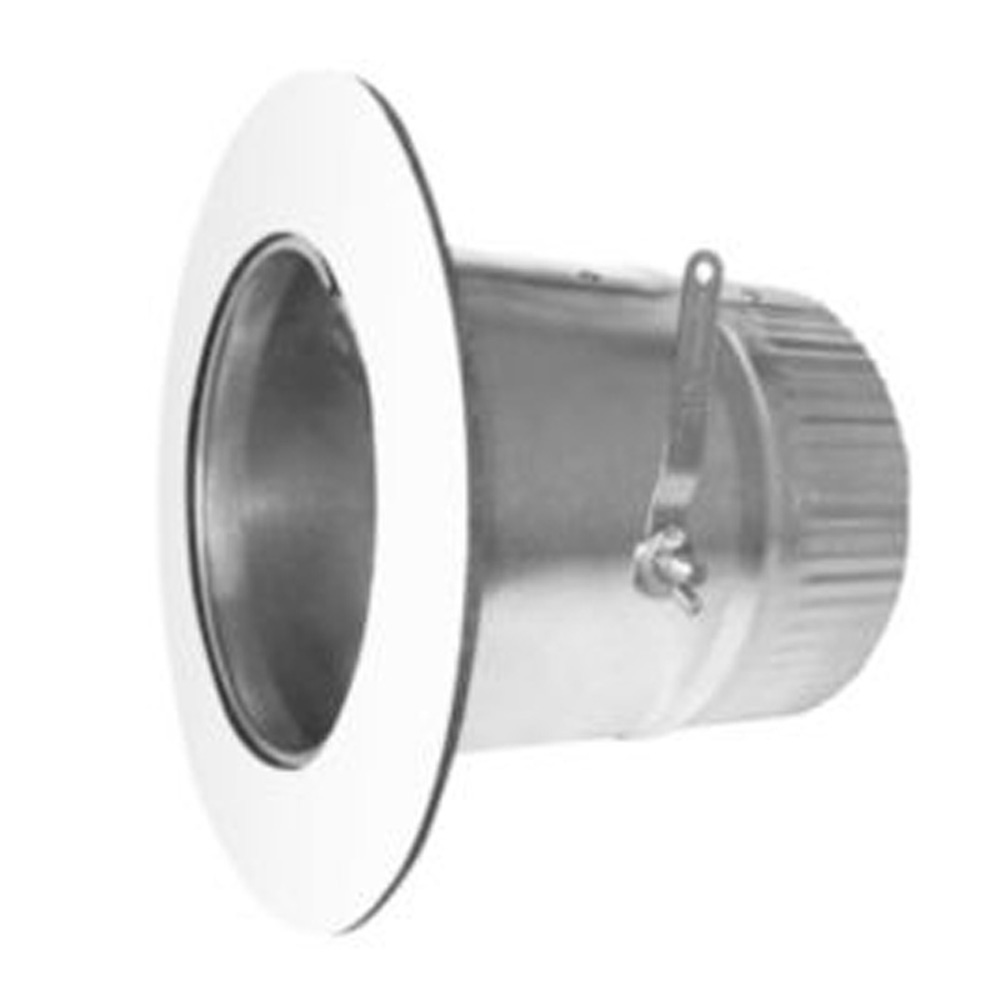 Duct Collar, Take-Off, 10 in Dia, 28 gauge THK, Silver