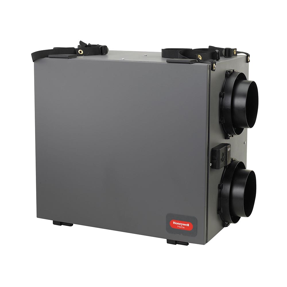 Ventilator, Energy Recovery, 200 cfm, Galv Steel, 6 in Duct