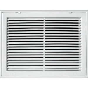Filter Grille, Fixed Bar Face Return Air, 20 in WD, 20 in LG